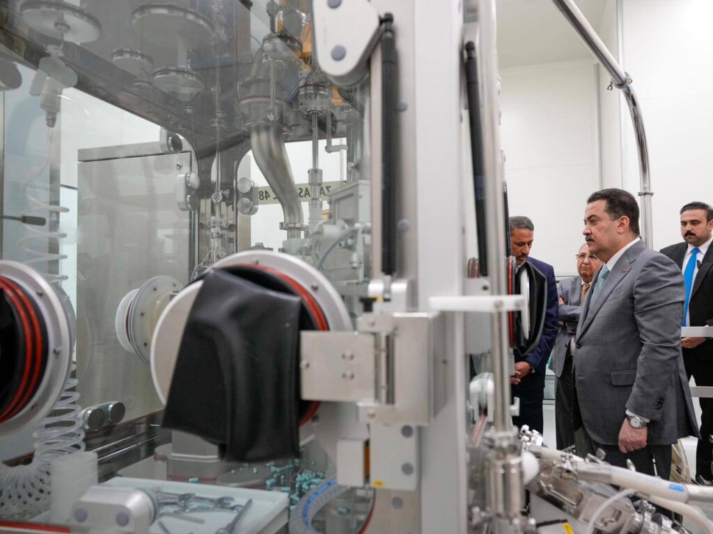 Iraq opens $45 million cancer drug plant, launches vaccine project in ...