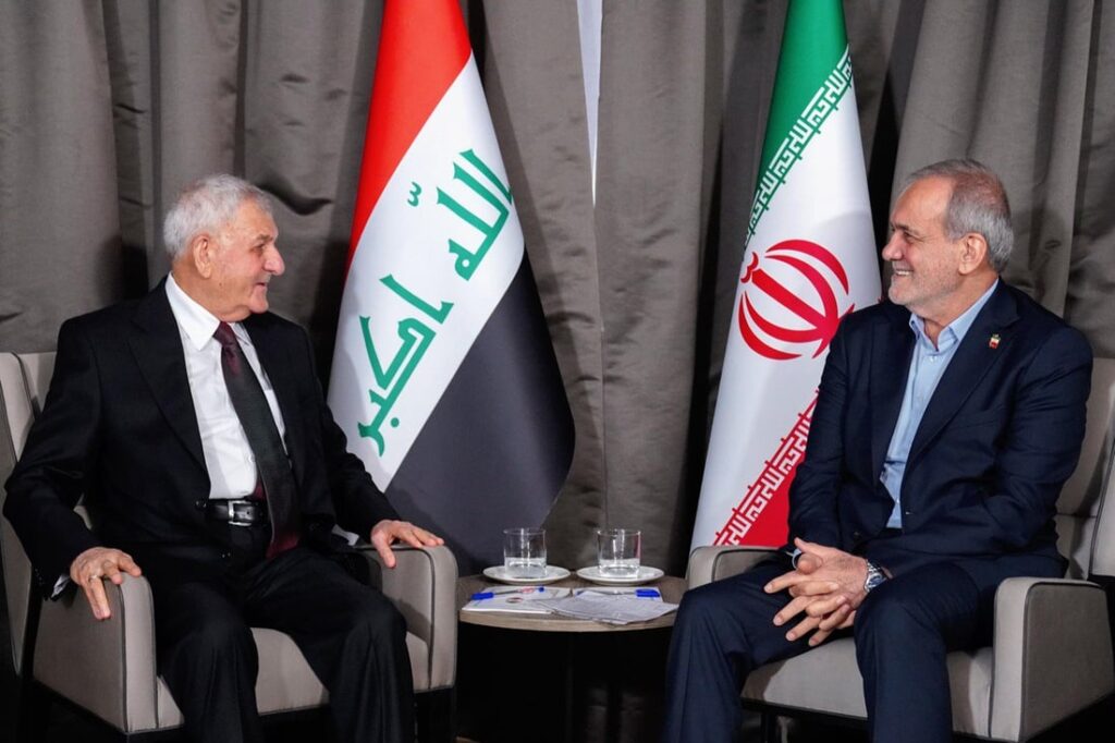 Iraqi president meets Iranian counterpart on sidelines of UN General ...